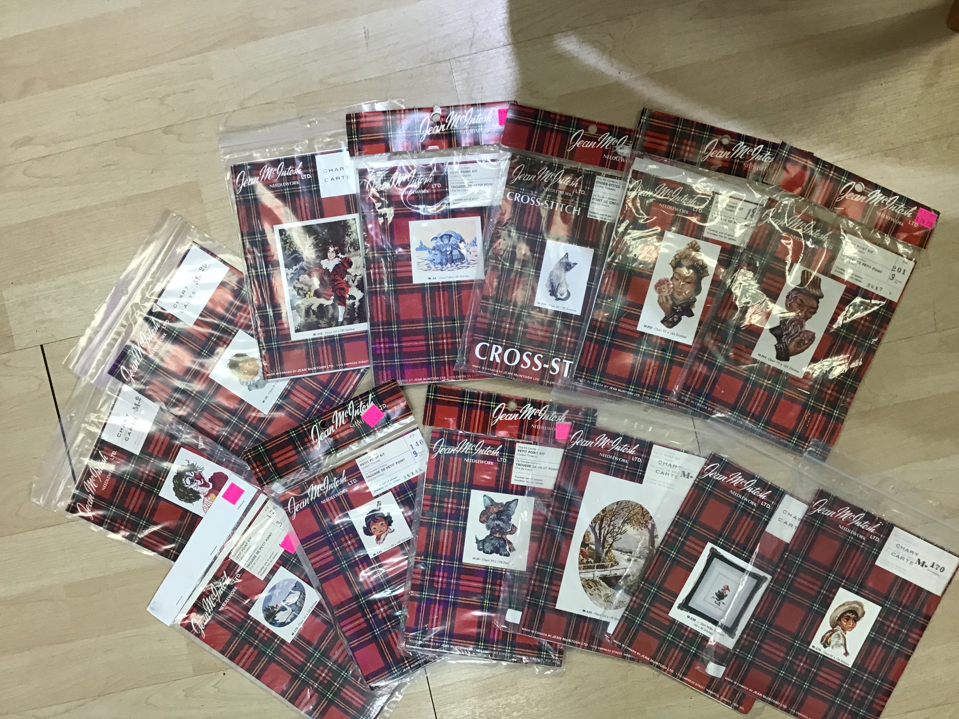 Jean McIntosh needlework chart – Blackbird Knitting & Needlework