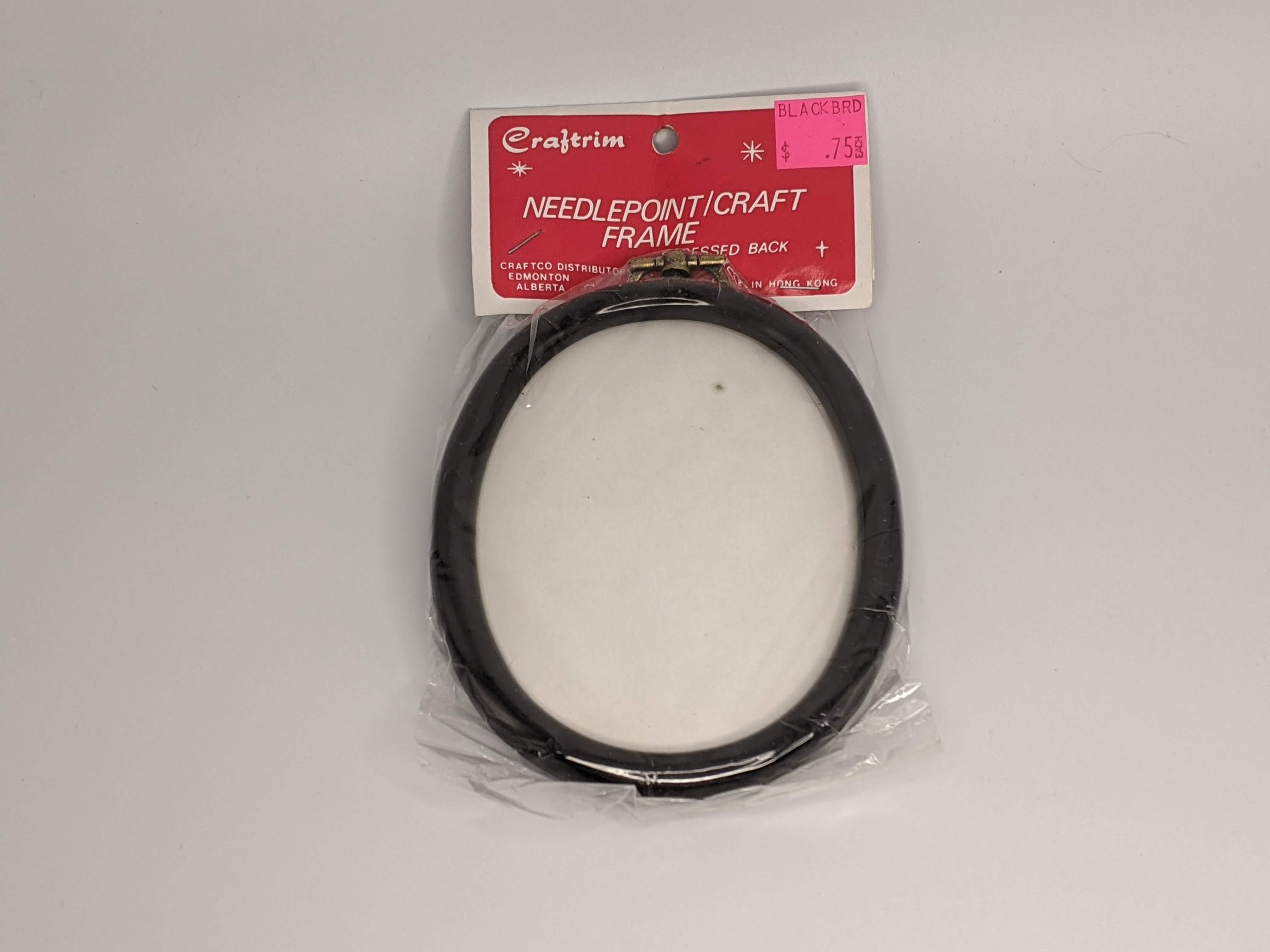 Craftrim Round / Oval Needlepoint / Craft Frame with Recessed Back ...